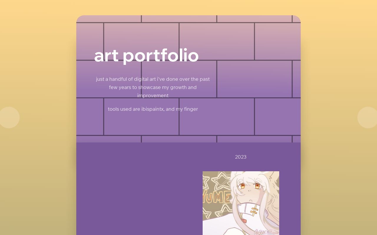 art portfolio